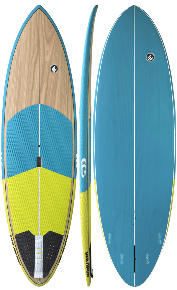 Wideboy - Shorter board with extra volume and stability.